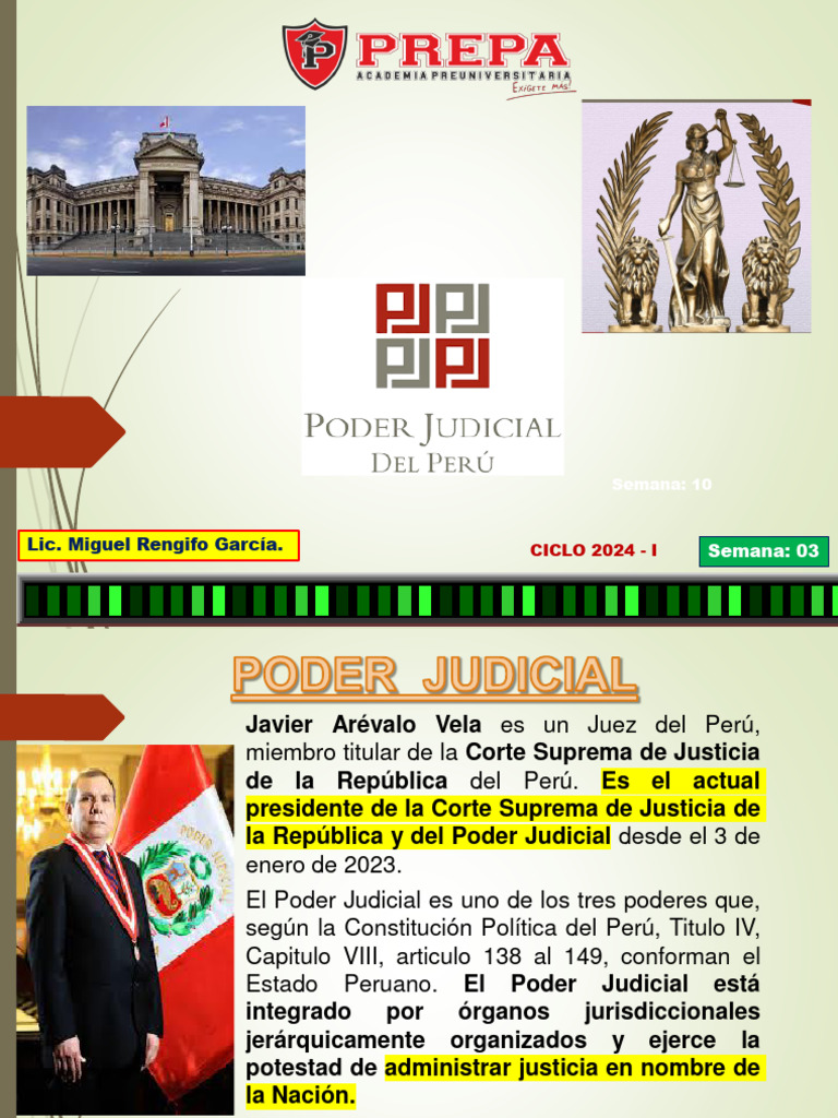 6 Poder-Judicial | PDF | Judicaturas | Gobernancia