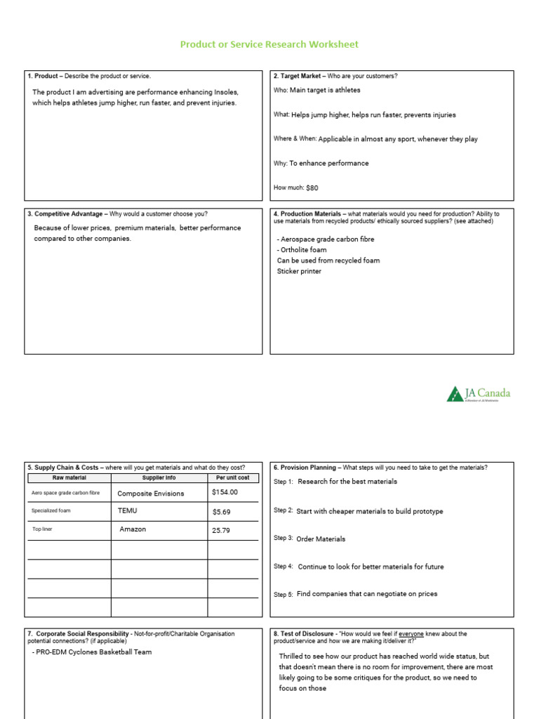Kami Export - Alexander Jonah Espiritu - 1.1.05 Product or Service Research Worksheet | PDF ...