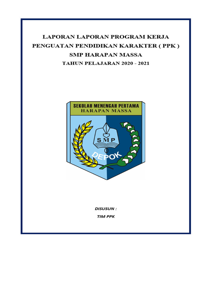 Laporan Program PPK SMP Harapan Massa | PDF