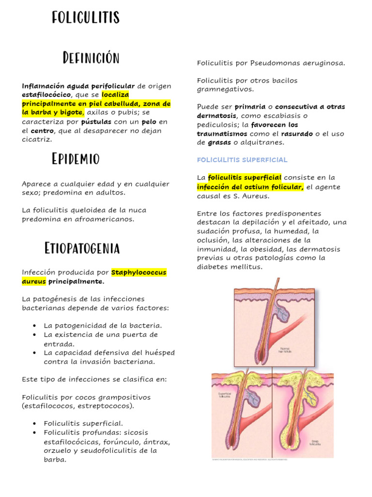 Foliculitis | PDF | Afeitado | Pelo