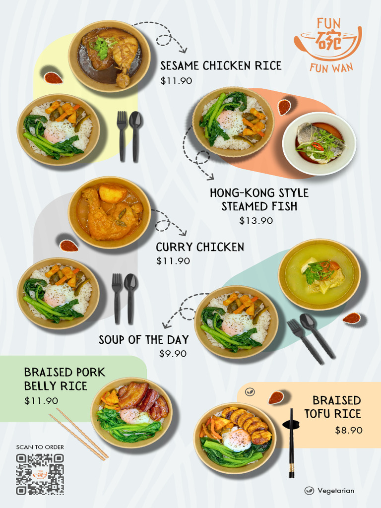 Fun Wan Menu Highlights | PDF