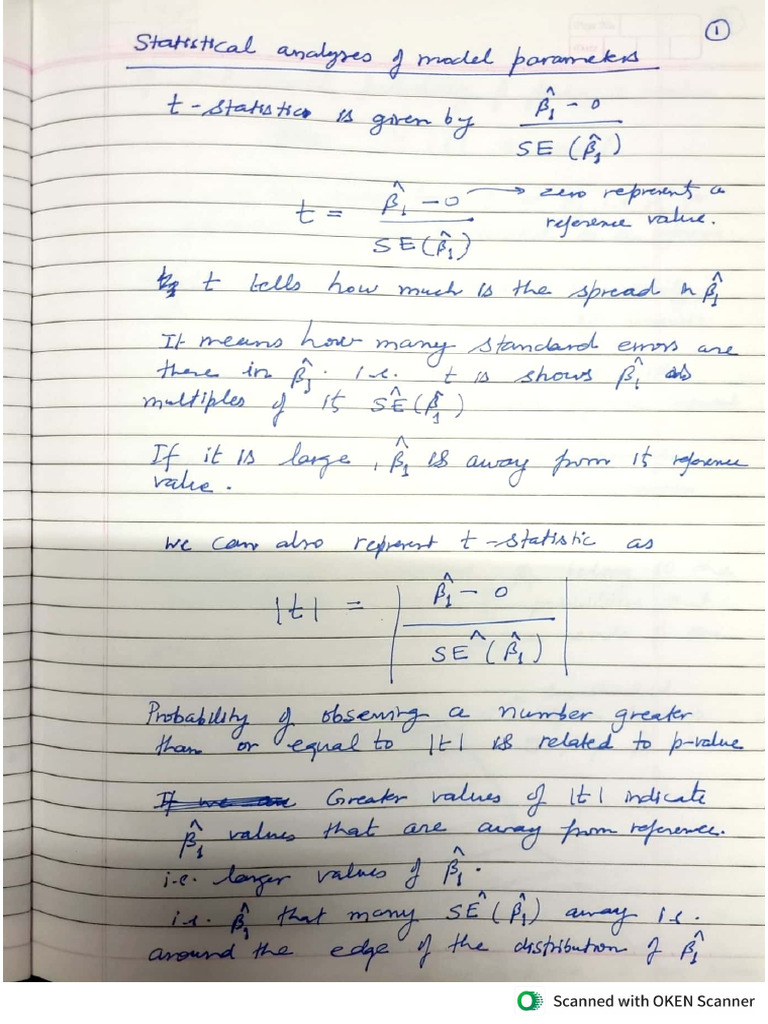 Lecture6b T-Statistic P-Value | PDF