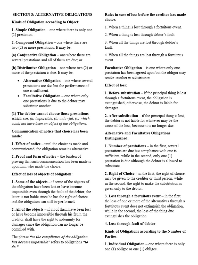 Section 3 Oblicon | Download Free PDF | Legal Concepts | Justice