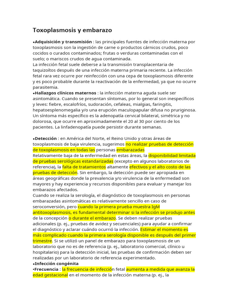 Resumen de Torch e Isoinmunizacion RH | PDF | El embarazo | Feto