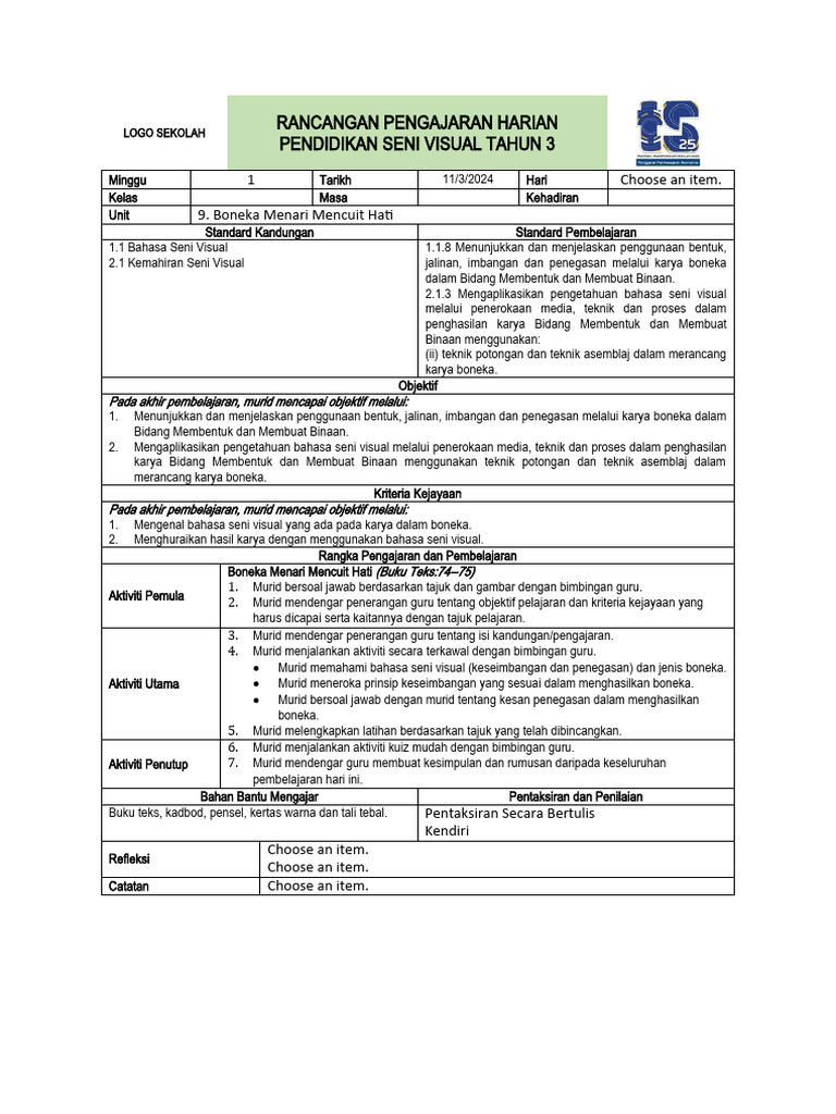 Boneka Menari Mencuit Hati | PDF