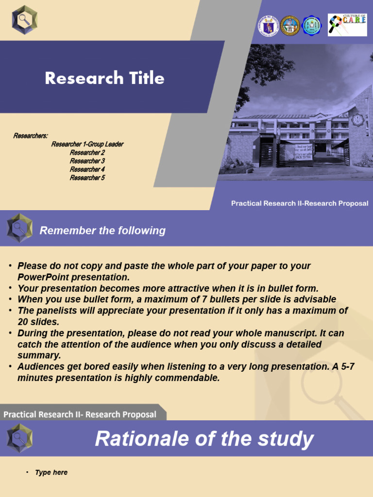 Effective Research Presentation Tips | PDF