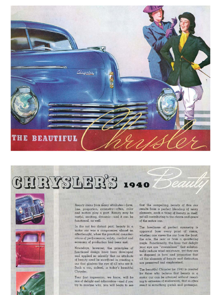 Chrysler Range 1940 | PDF