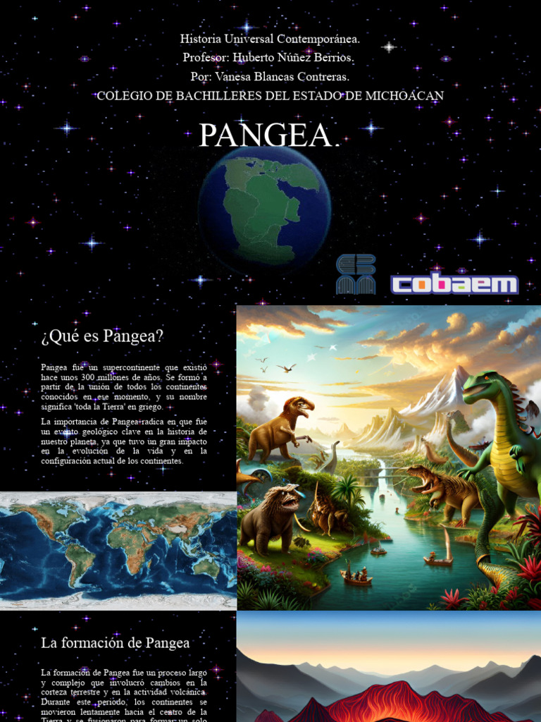 PANGEA | PDF | Continente | Tierra