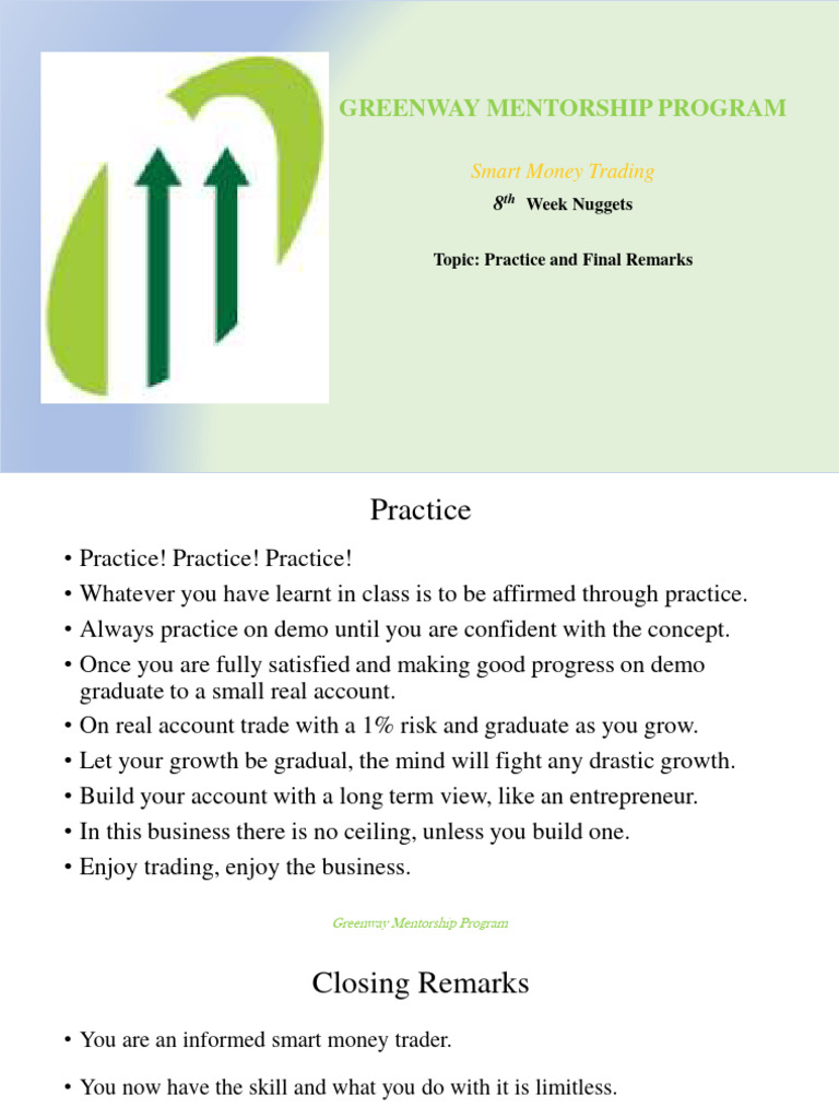 GTM Course Outline Notes WK8 | PDF | Self-Improvement