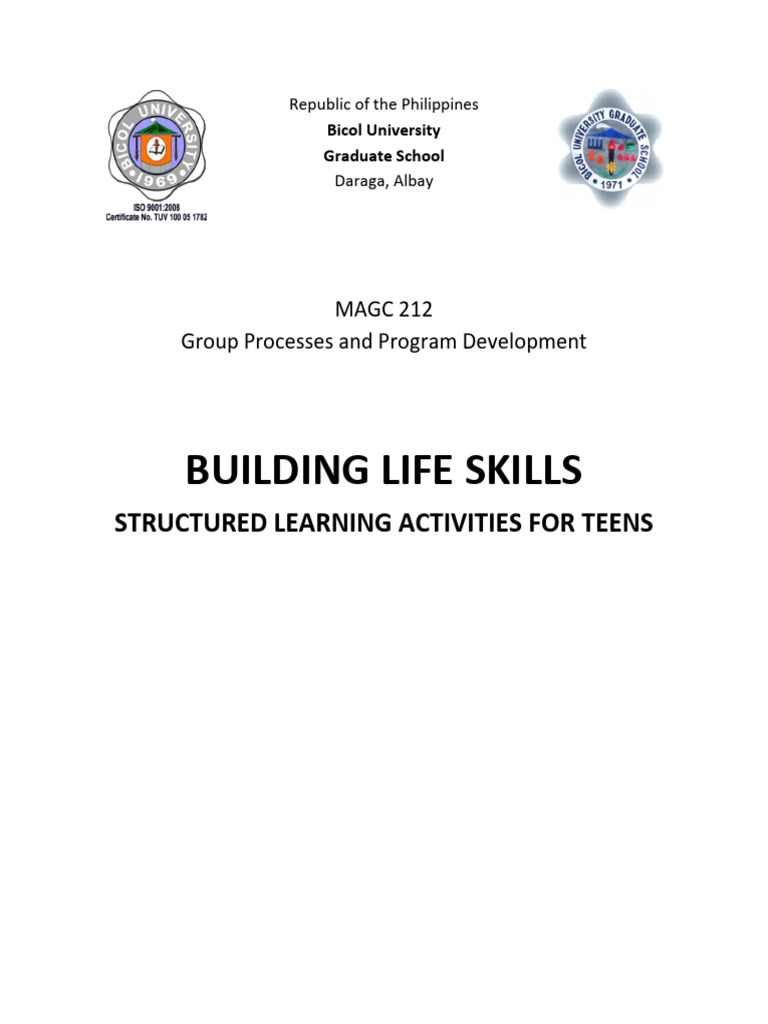 Building Life Skills: Structured Learning Activities For Teens | PDF | Conflict Resolution ...