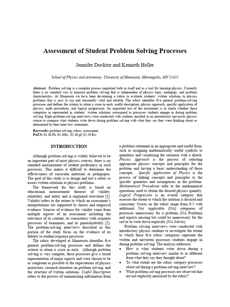 Sample Research in Physics2 (Masteral) | PDF | Physics | Validity ...