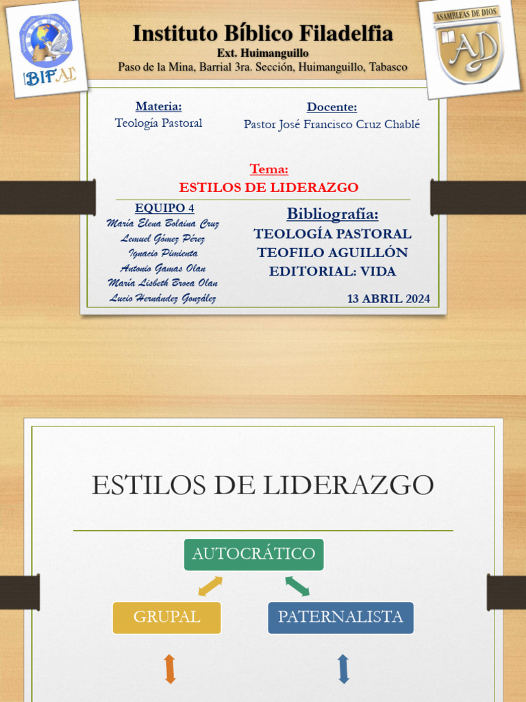 ESTILOS DE LIDERAZGO | PDF | Liderazgo