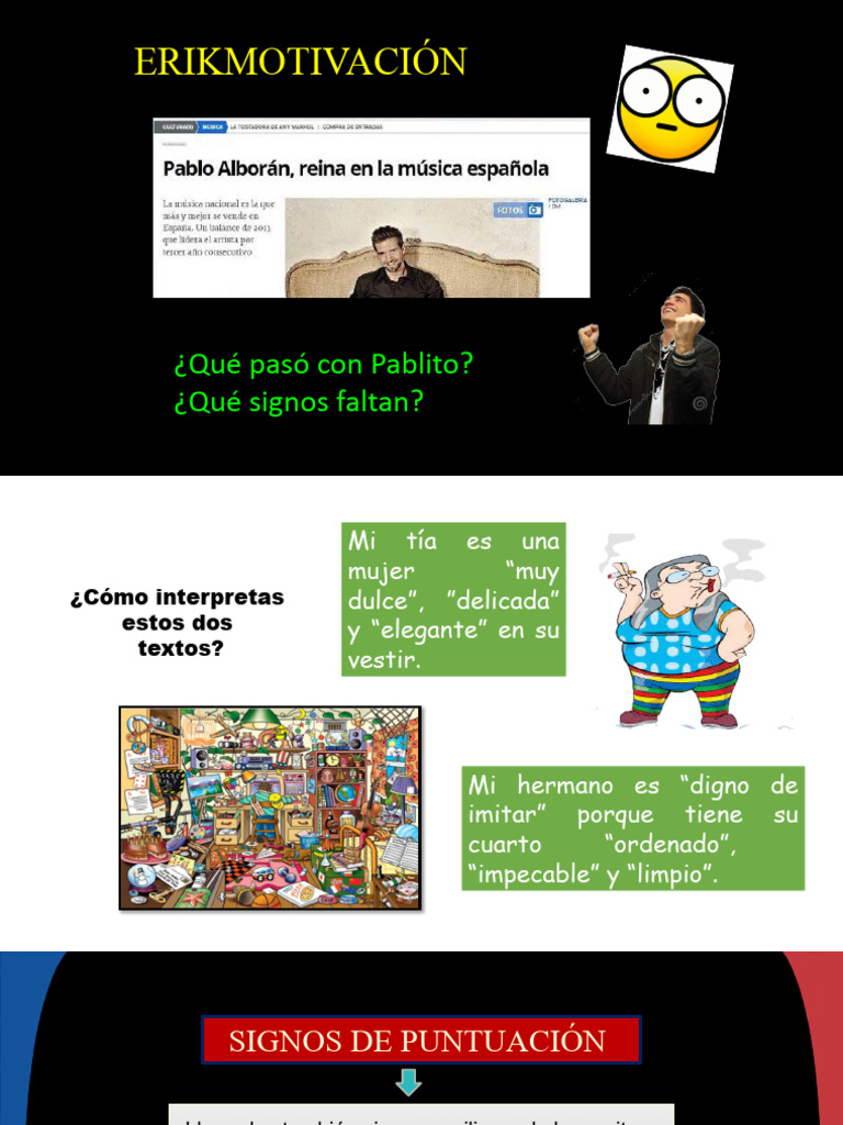 Signos de Puntuación | PDF | Puntuación | Predicado (Gramática)