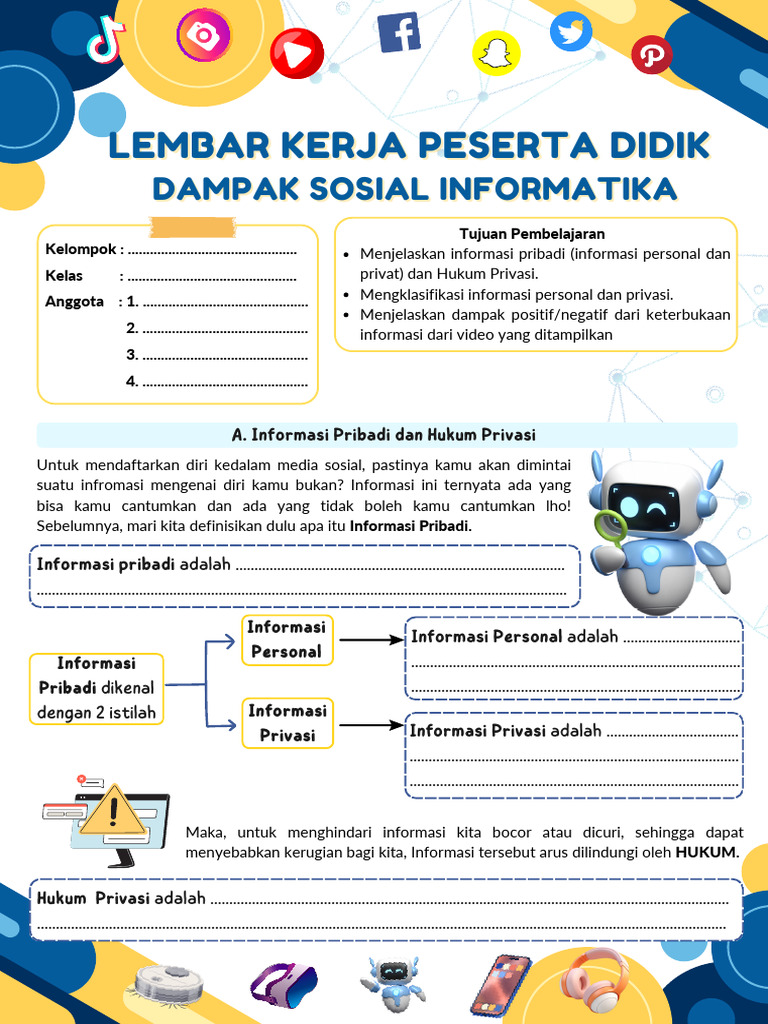 Klasifikasi Informasi Pribadi dan Privat | PDF