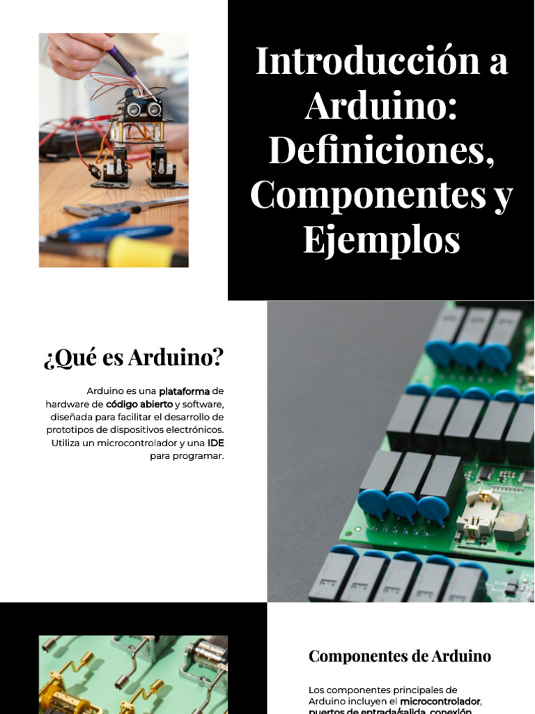 Introducción Alos Arduinos | PDF | Arduino | Entorno de desarrollo integrado