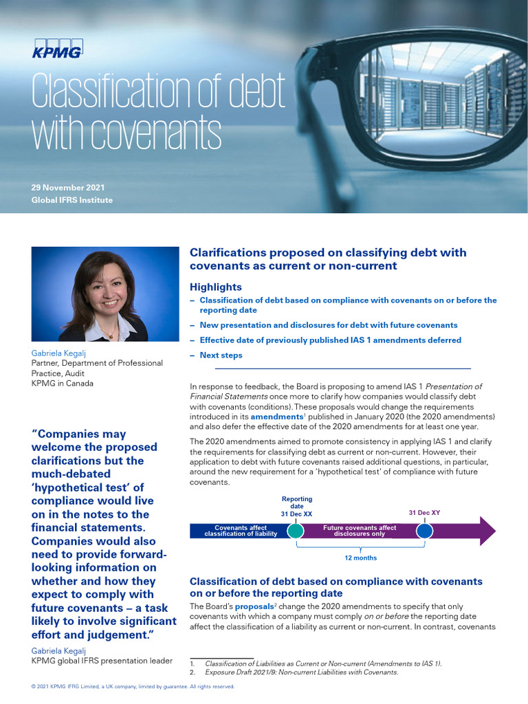 classification-of-debt-with-covenants-printable | PDF | International ...