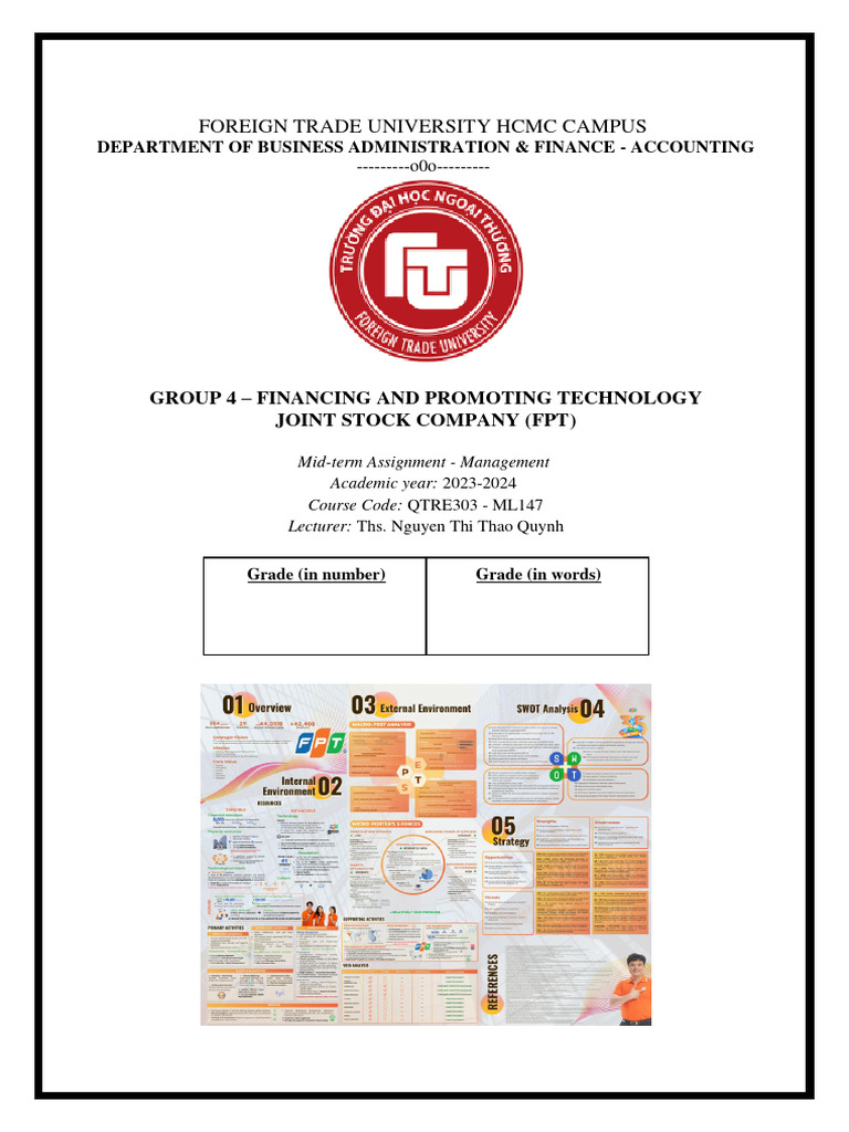 QTH Report (Final) | PDF | Swot Analysis | Strategic Management