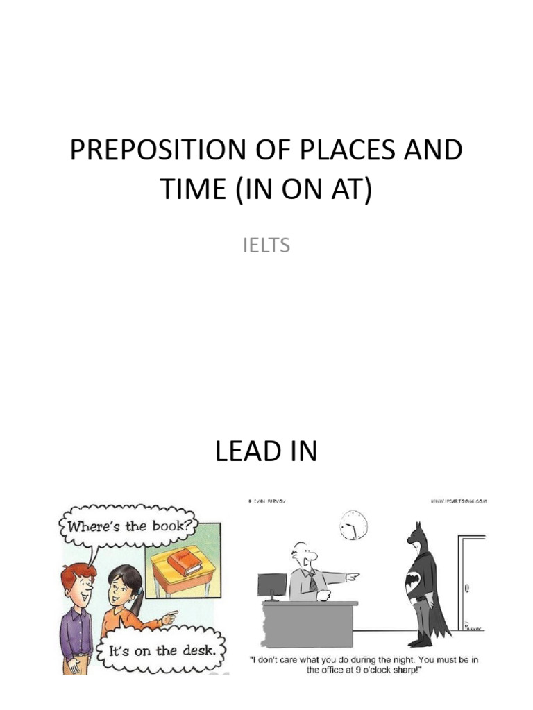 Preposition | PDF | Language Arts & Discipline | Foreign Language Studies
