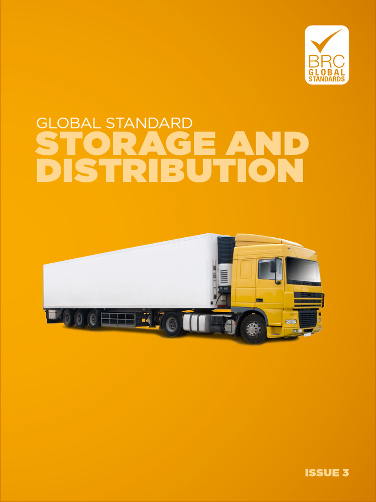 BRC Storage and Distribution Standard | PDF | Audit | Tort