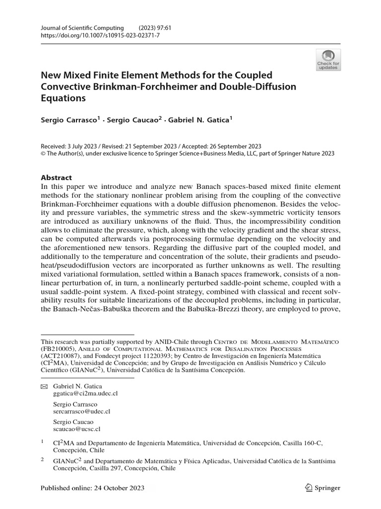 New Mixed Finite Element Methods For The Coupled Convective Brinkman ...