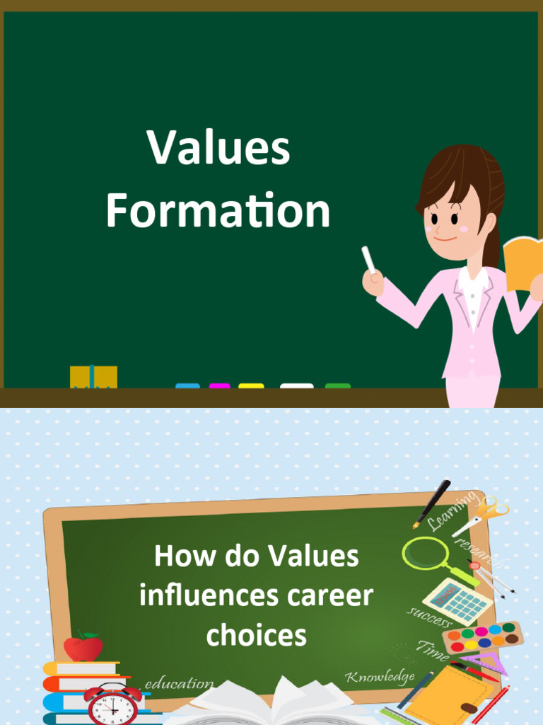 Impact of Values on Career Choices | PDF