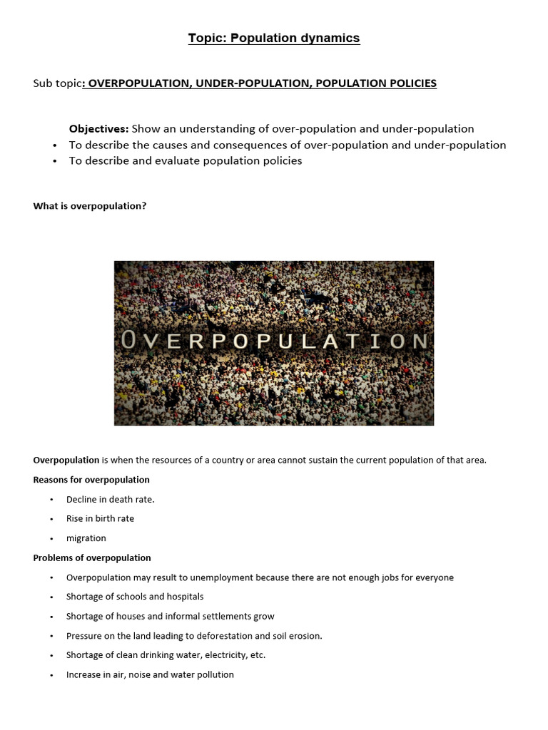 geogr | PDF | Human Overpopulation | Birth Rate