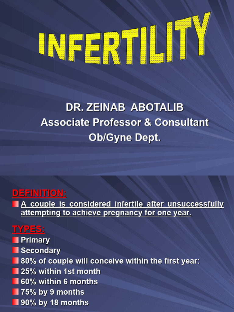Infertility | PDF | Infertility | Endocrinology
