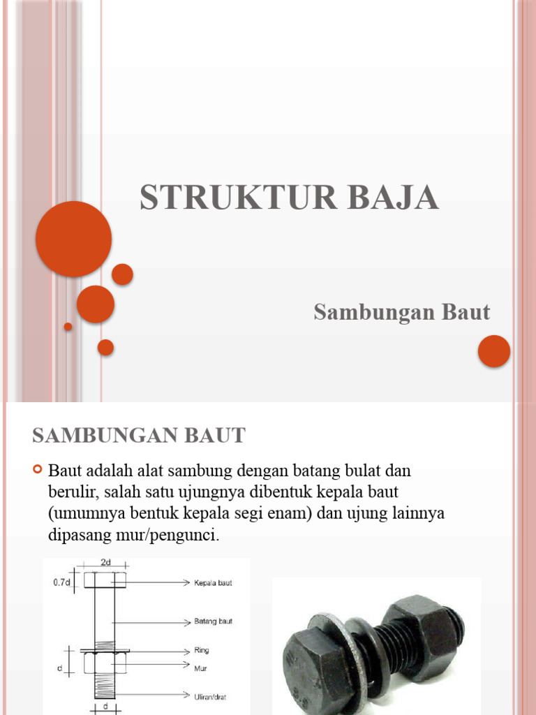 Sambungan Baut | PDF