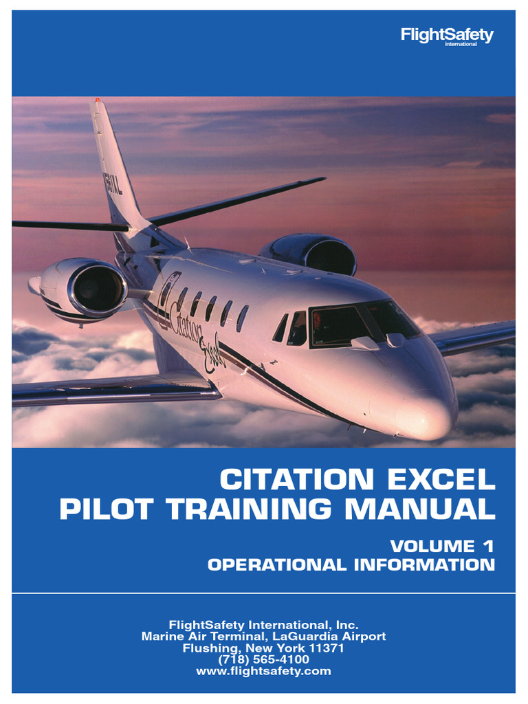 Citation ExcelV1 | PDF | Flight Control Surfaces | Aviation