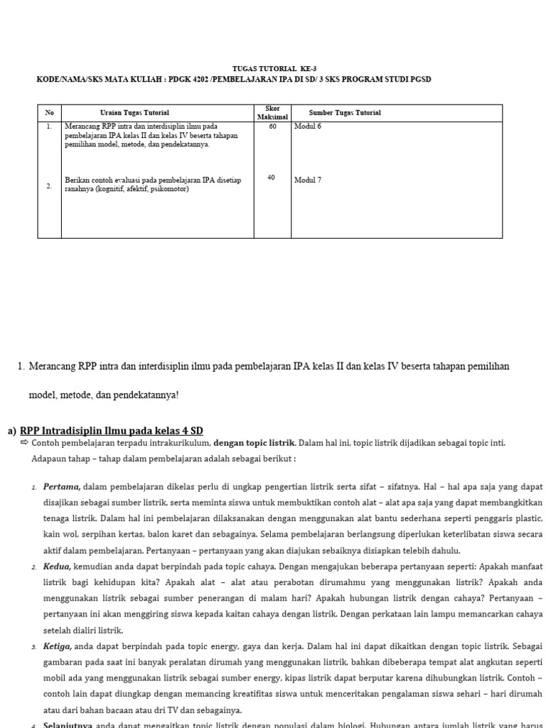Tugas 3 Ipa | PDF | Seni | Teknologi & Rekayasa