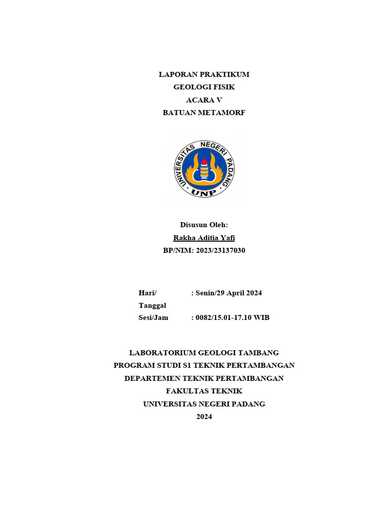 Batuan Metamorf: Teori dan Aplikasi | PDF