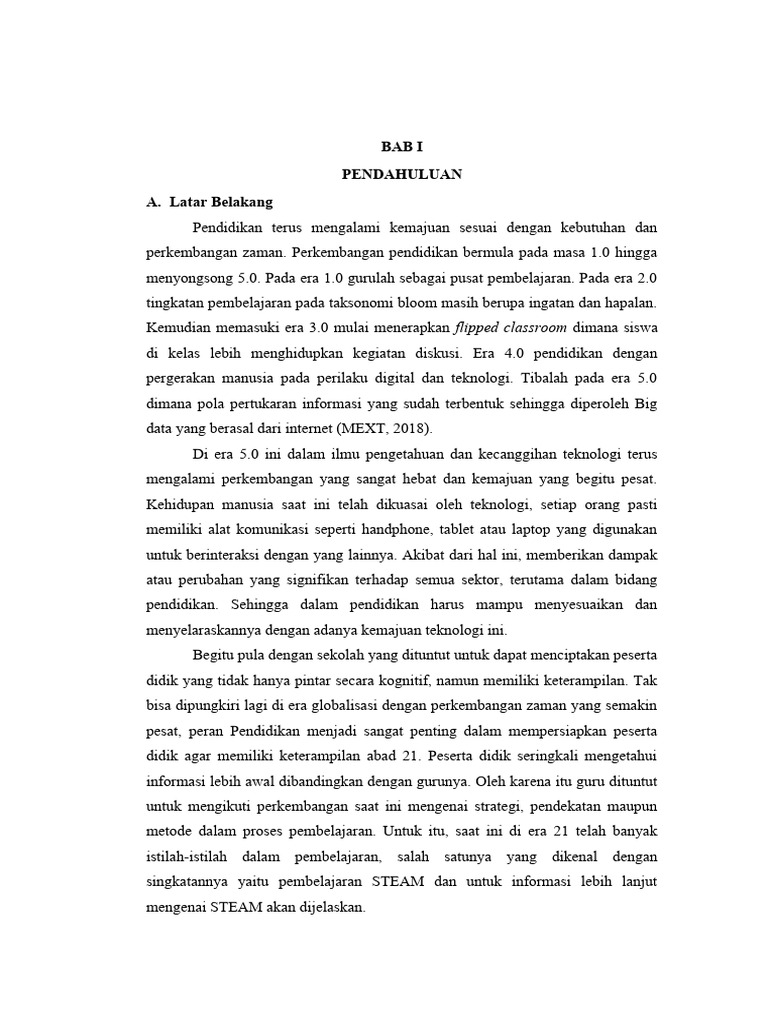 Metode Steam Dan Contoh Penerapannya | PDF