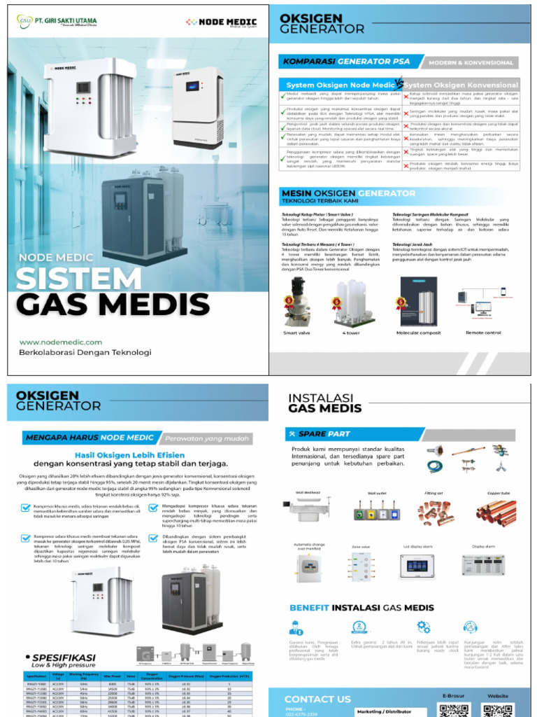 Brosur Gas Medik | PDF
