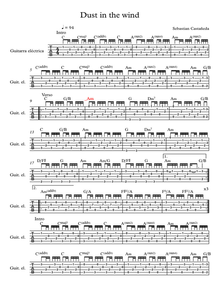 Dust in the wind | PDF