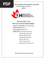 T o Tài Kho N Đóng Phí CSHT-TPHCM Áp D NG | PDF