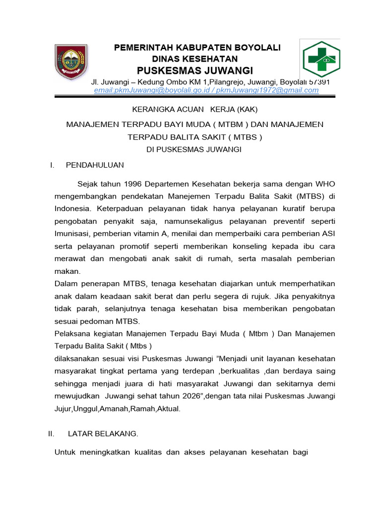 Kak MTBM Dan Mtbs | PDF