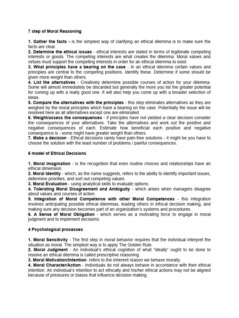 6 Model of Ethi-WPS Office | PDF | Morality | Intention