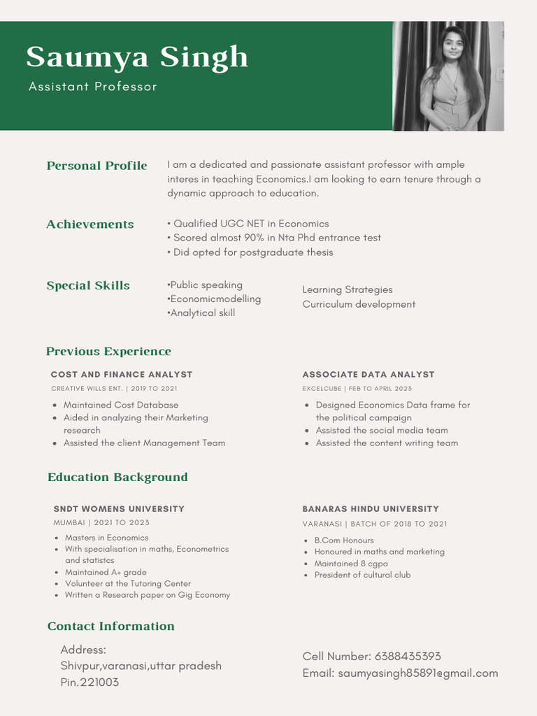 Saumya Singh Resume - 20240215 - 030348 - 0000 | PDF