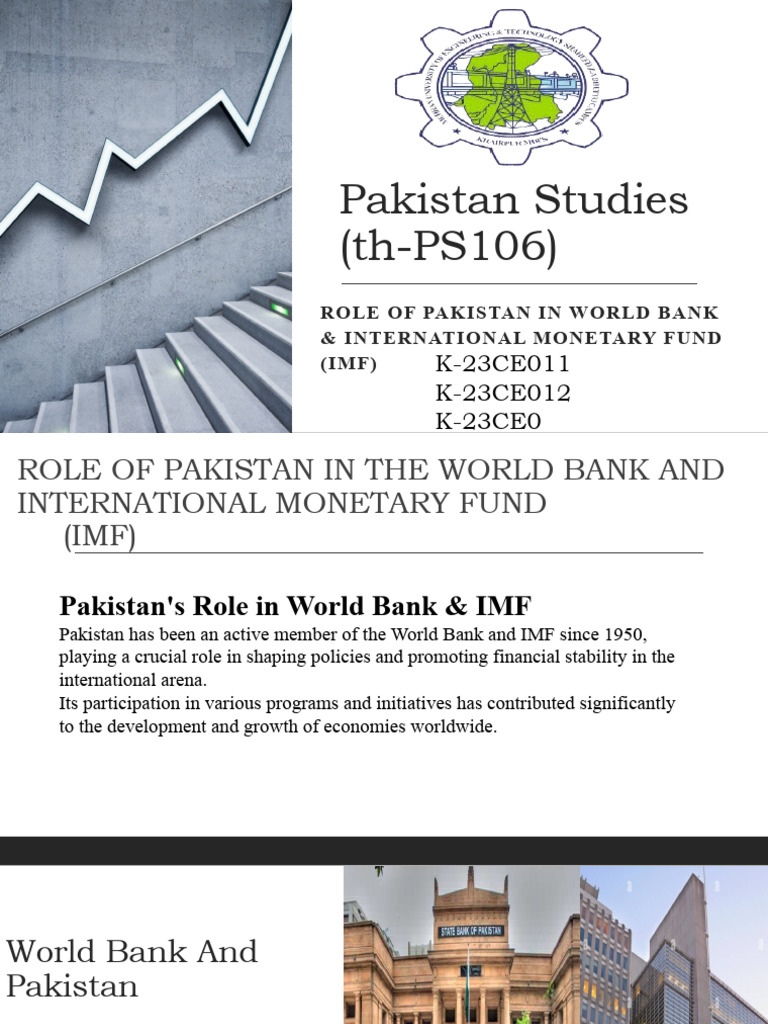 Pakistan's Role in World Bank & IMF | PDF | World Bank | International Monetary Fund