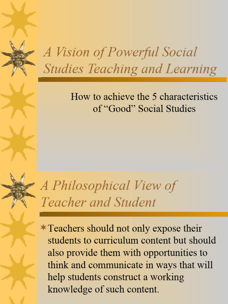 Social Studies Teaching Guide | PDF | Knowledge | Teachers