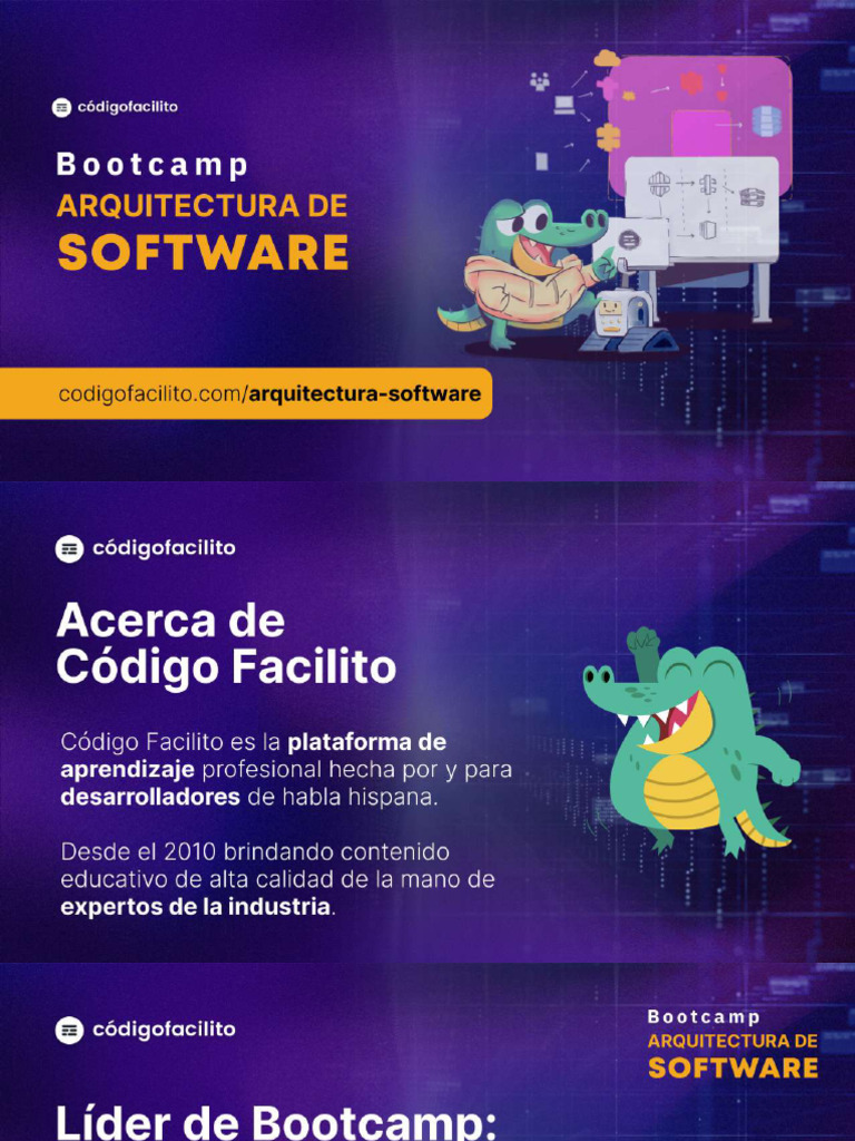 Bootcamp_Arquitectura_Software | PDF