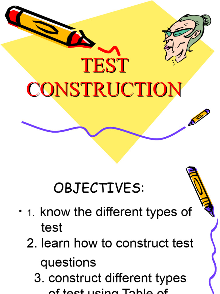 Test Construction Final | PDF | Multiple Choice