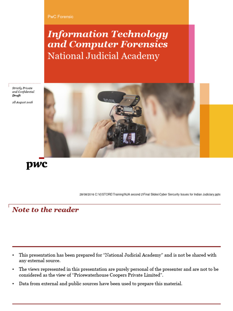 5.information Technology and Computer Forensics | PDF | Computer Forensics | Computer File