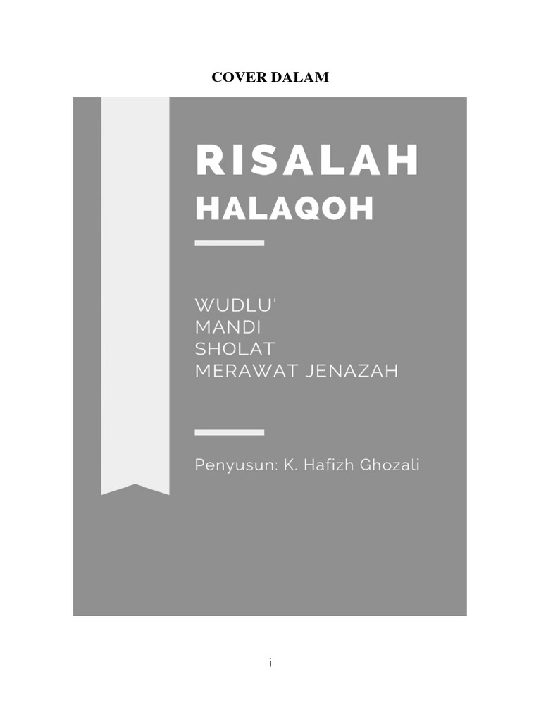 Buku Risalah Halaqoh Ppap-2 | PDF