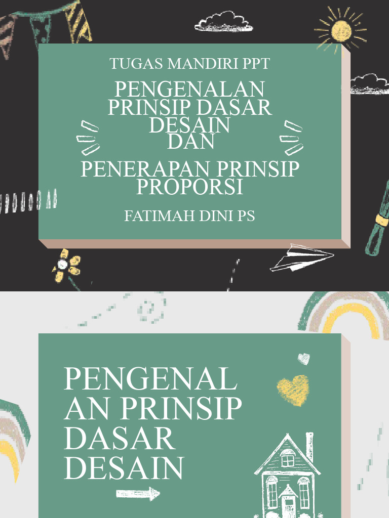 Prinsip Dasar Desain dan Proporsi | PDF