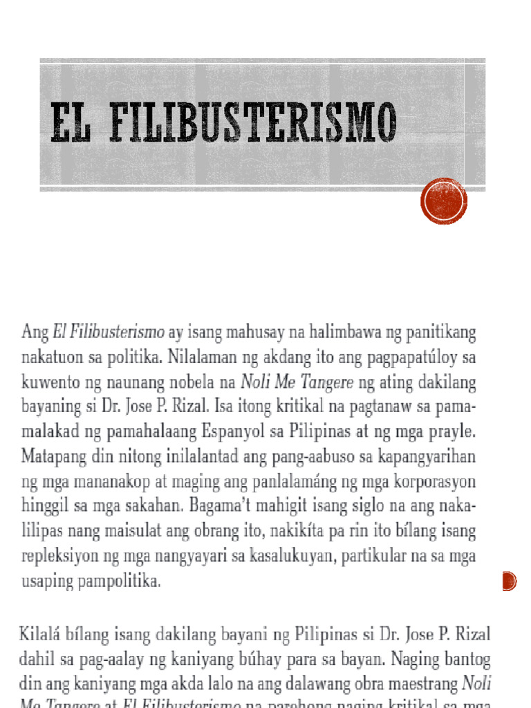 El Filibusterismo Complete | PDF