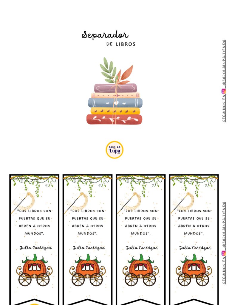 Separador de Libros | PDF