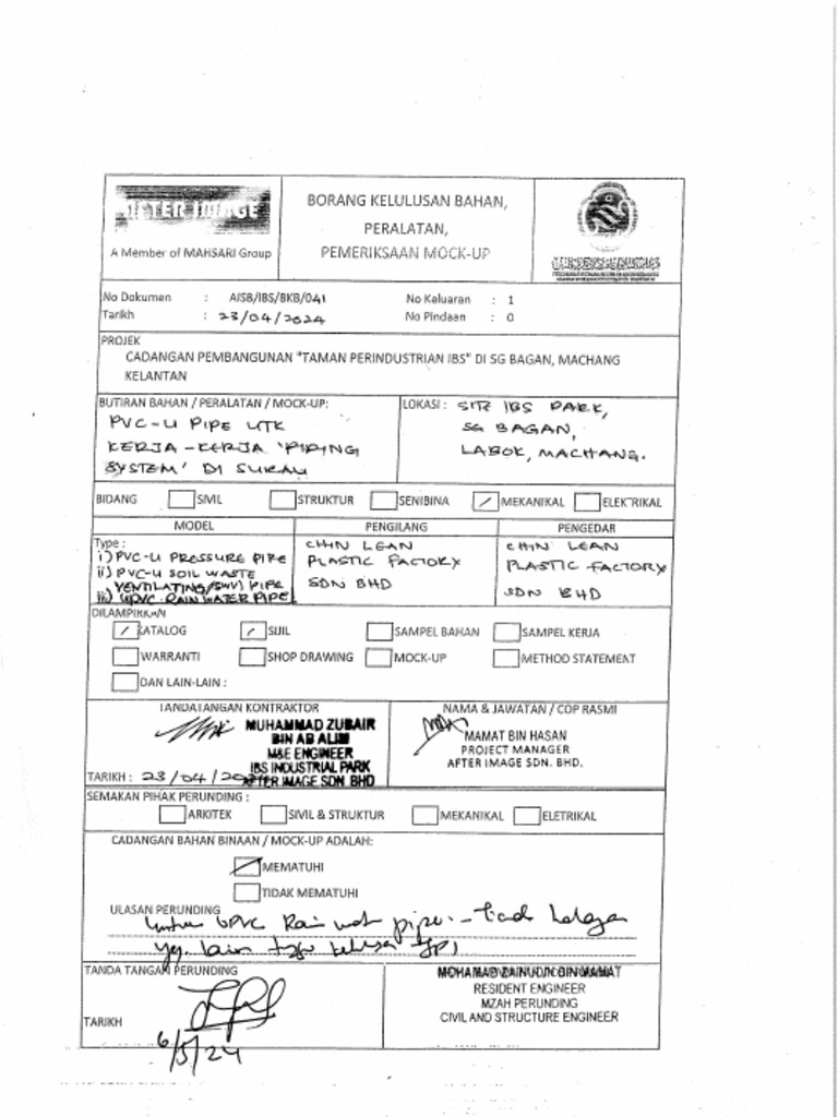 BKB41 RWDP Surau | PDF