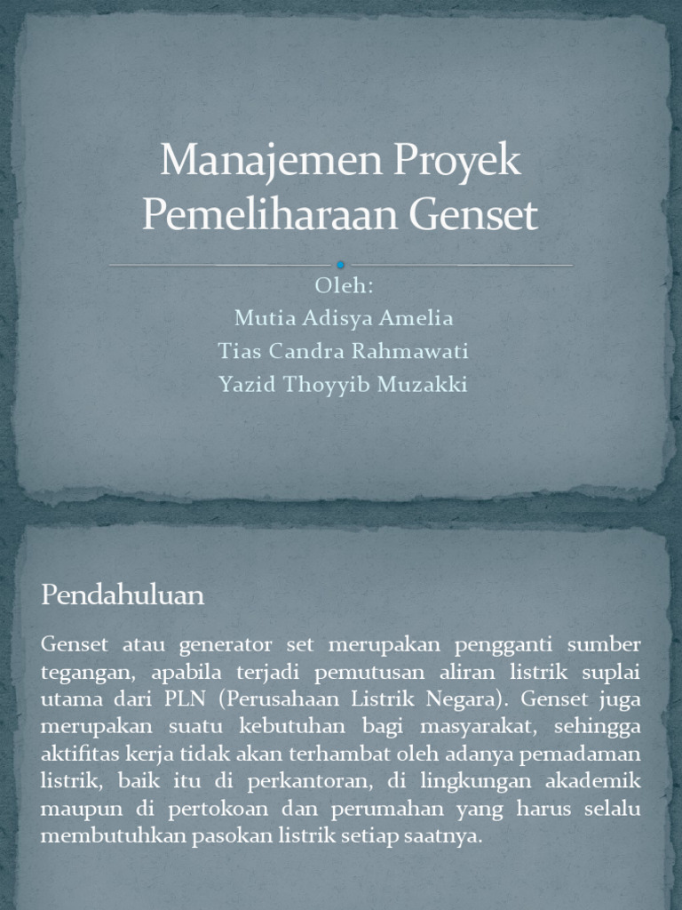 Manajemen Proyek | PDF