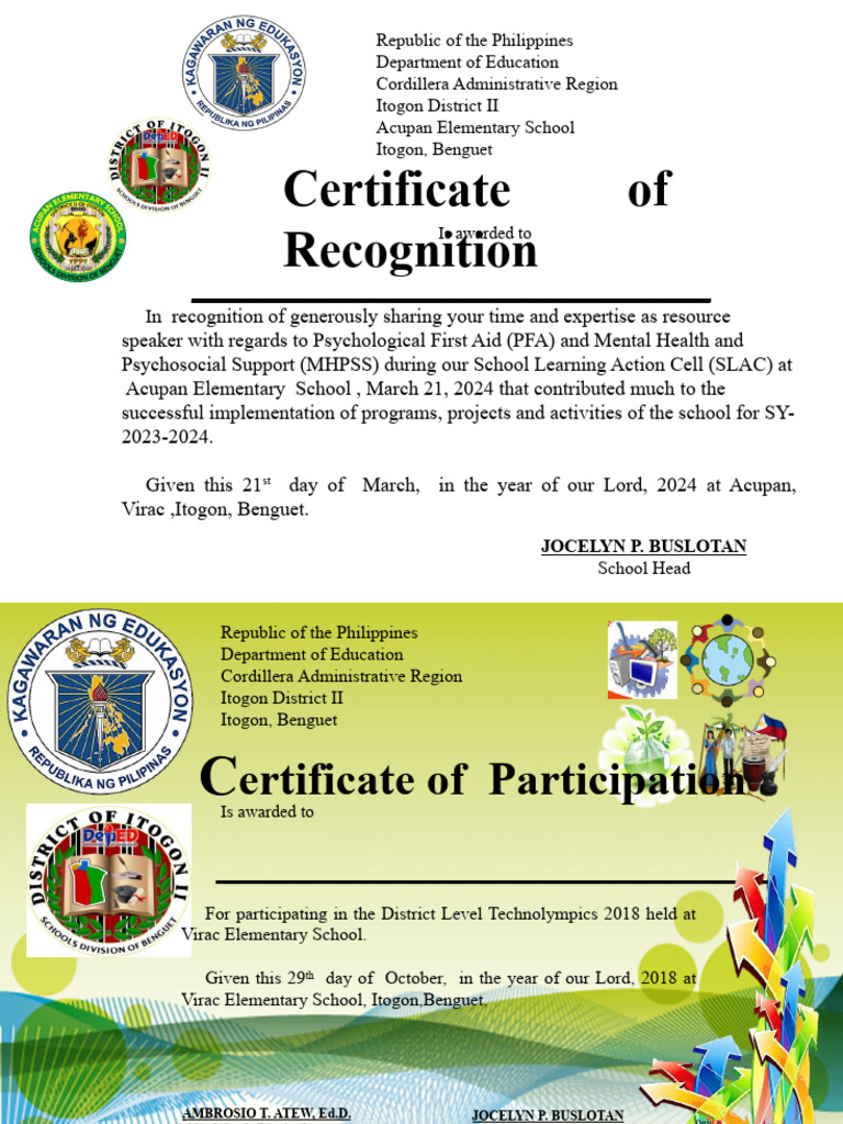 Quarterly Certificate of Recognition - Editable | PDF